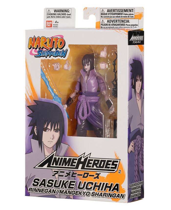 Anime Heroes Naruto Sasuke Rinnegan Mangekyo Sharingan Action Figure ...