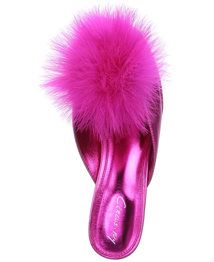 Circus NY by Sam Edelman Women's Hadie Fluff Slip-On Dress Slide ...