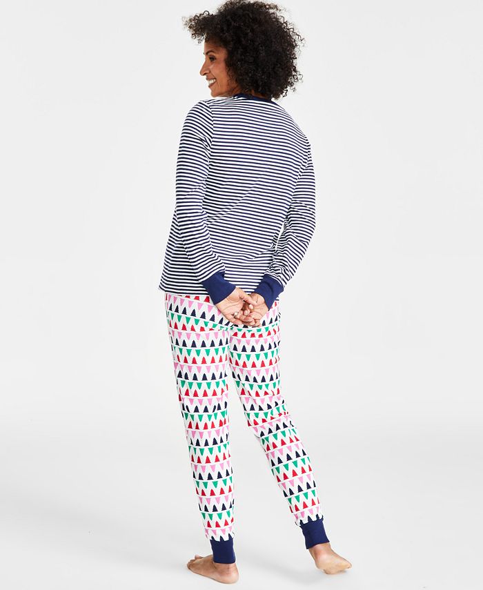 Family Pajamas Matching Women's Mix It Tree Pajamas Set, Created for ...