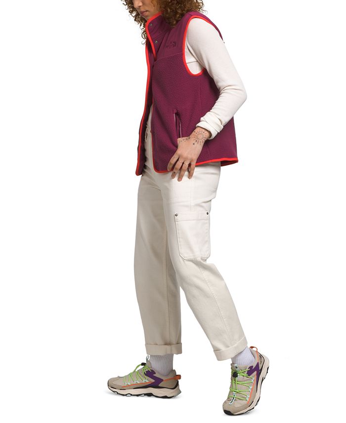 The North Face Women's Cragmont Snap-Front Fleece Vest - Macy's