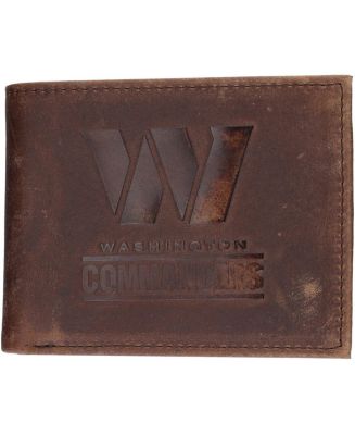 Men's Brown Washington Commanders Bifold Leather Wallet - Macy's