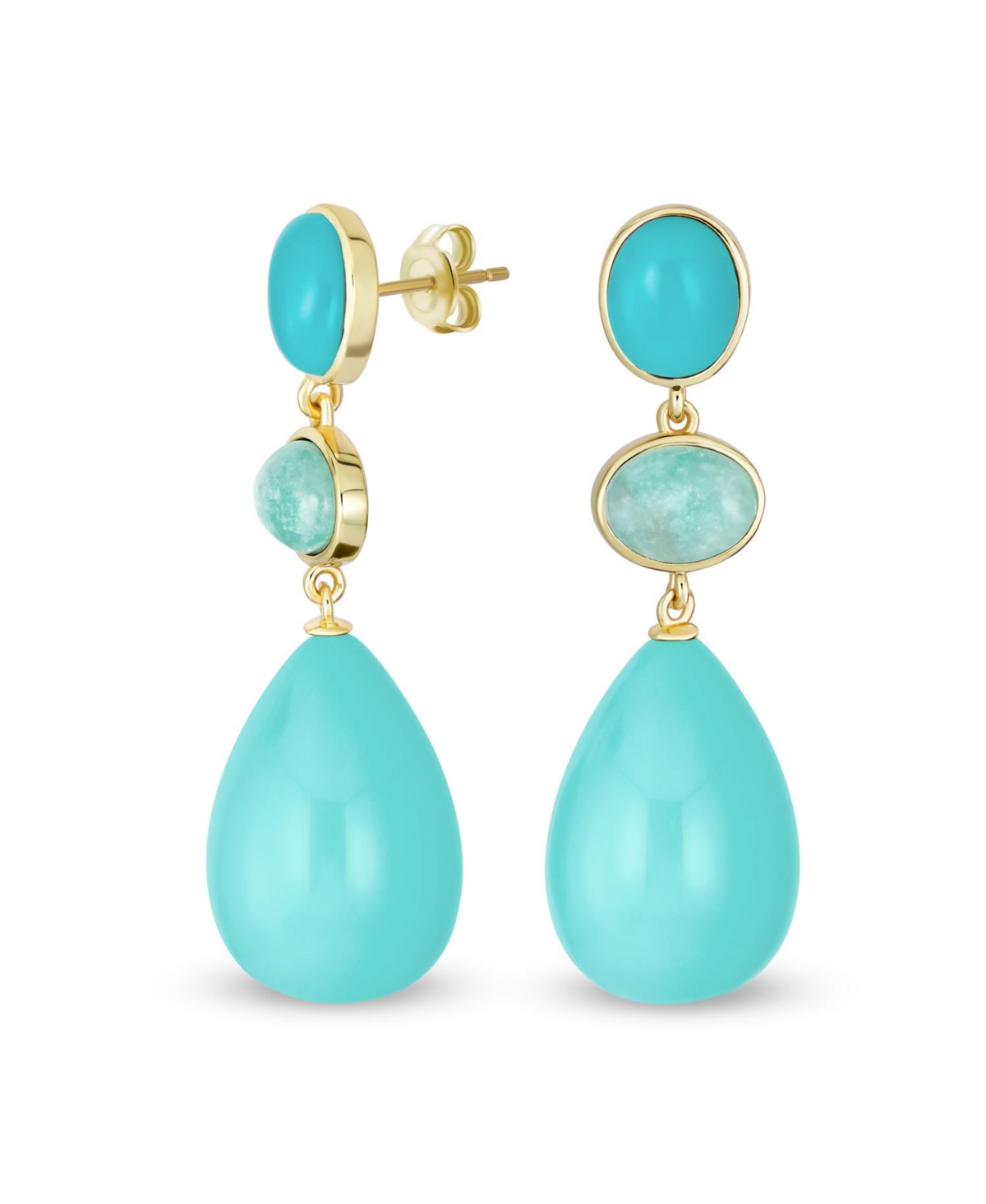 Click here for Bling Jewelry Unique Geometric Daning Teardrop Bal... prices
