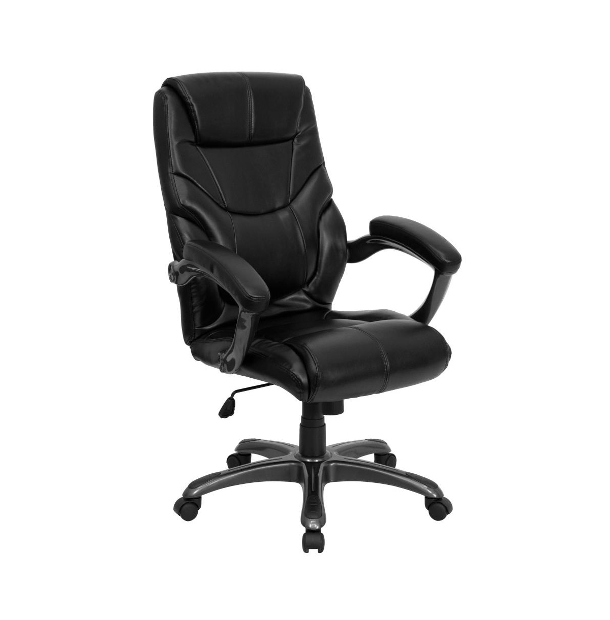 Click here for Emma+Oliver High Back Leathersoft Executive Swivel... prices