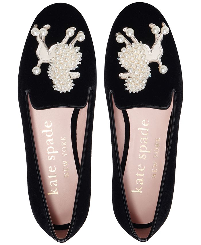 kate spade new york Women's Lounge Poodle Slip-On Flats - Macy's