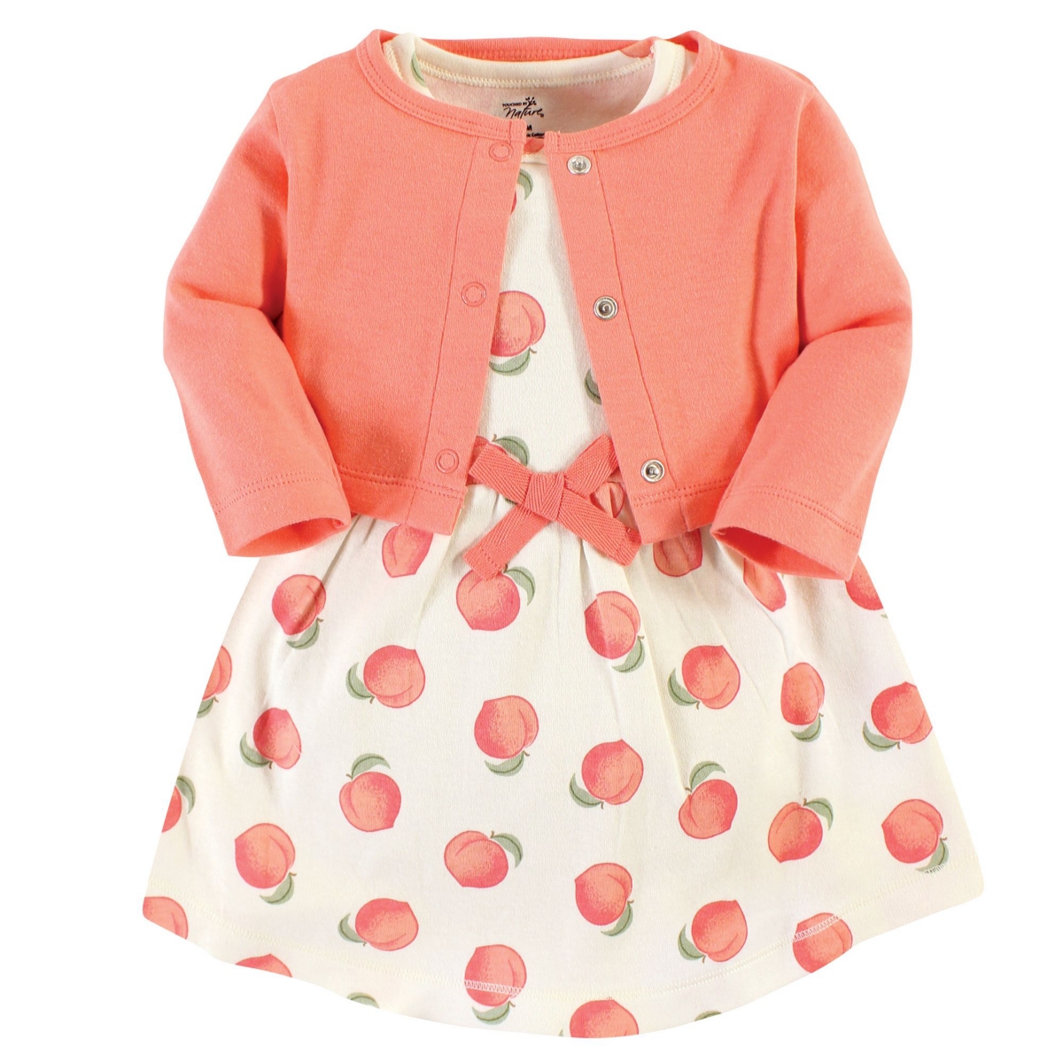 Click here for Touched by Nature Toddler Girls Natural Cotton Dre... prices