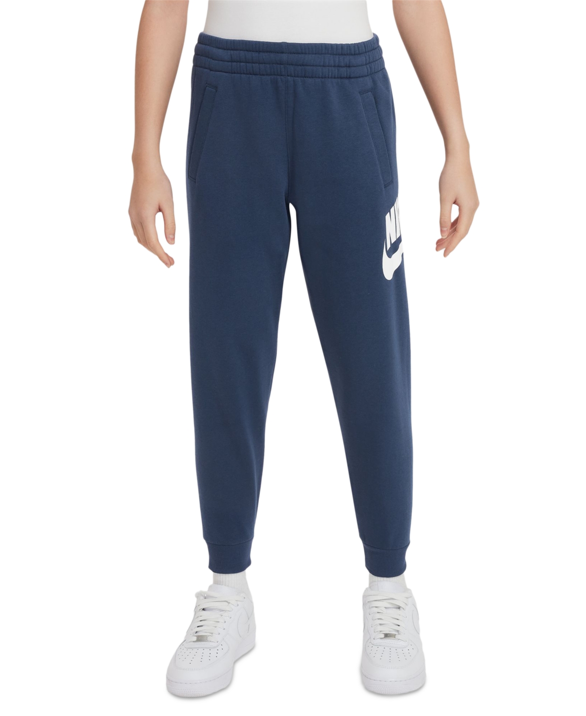 Click here for Nike Big Kids Club Fleece Jogger Pants - Midnight... prices