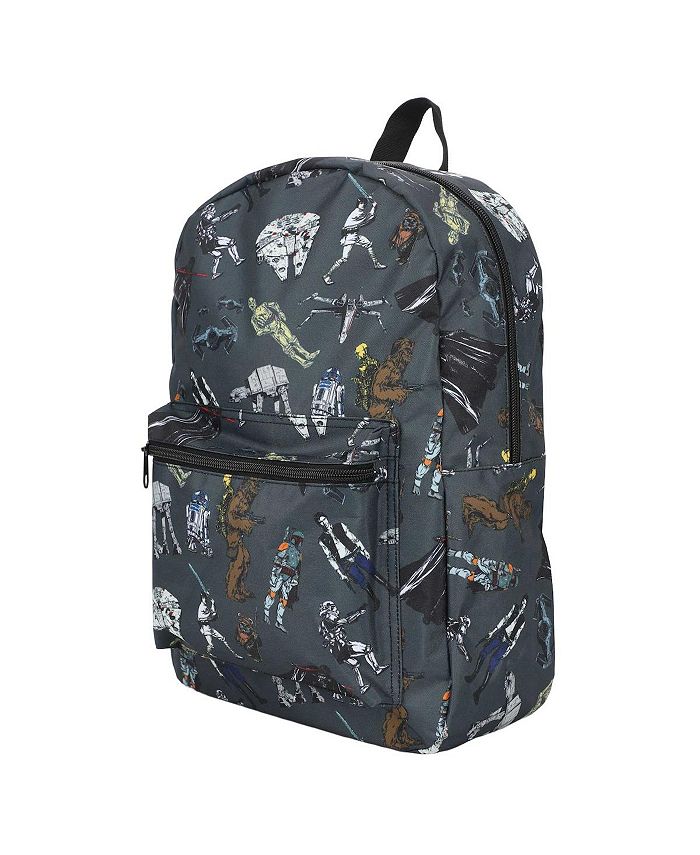 Bioworld Men's and Women's Black Star Wars Character Backpack - Macy's