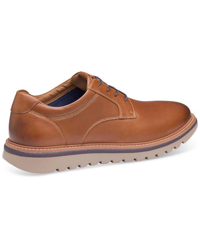Johnston & Murphy Men's Braydon Plain Toe Hybrid Dress Oxford Shoes ...