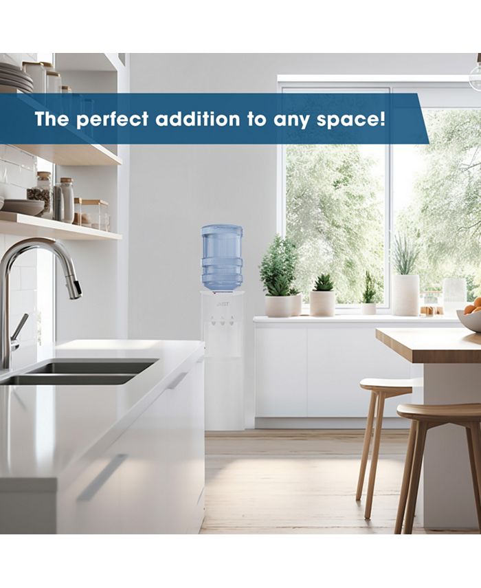 Mist Top Loading Water Dispenser, 3 Temp, Holds 3 or 5 Gallon Bottles ...