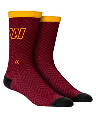 Men's Rock 'Em Socks Washington Commanders Herringbone Dress Socks - Macy's