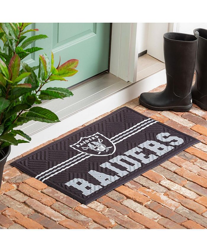 Evergreen Enterprises Las Vegas Raiders Embossed Door Mat - Macy's