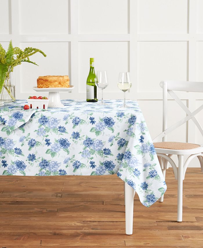 Martha Stewart Amber Floral Tablecloth, 60" x 102" - Macy's