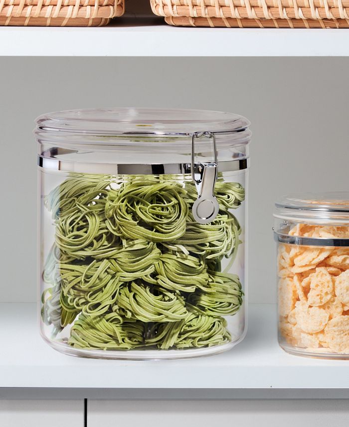 Oggi Jumbo 150 oz Airtight Canister with Clamp Lid - Macy's