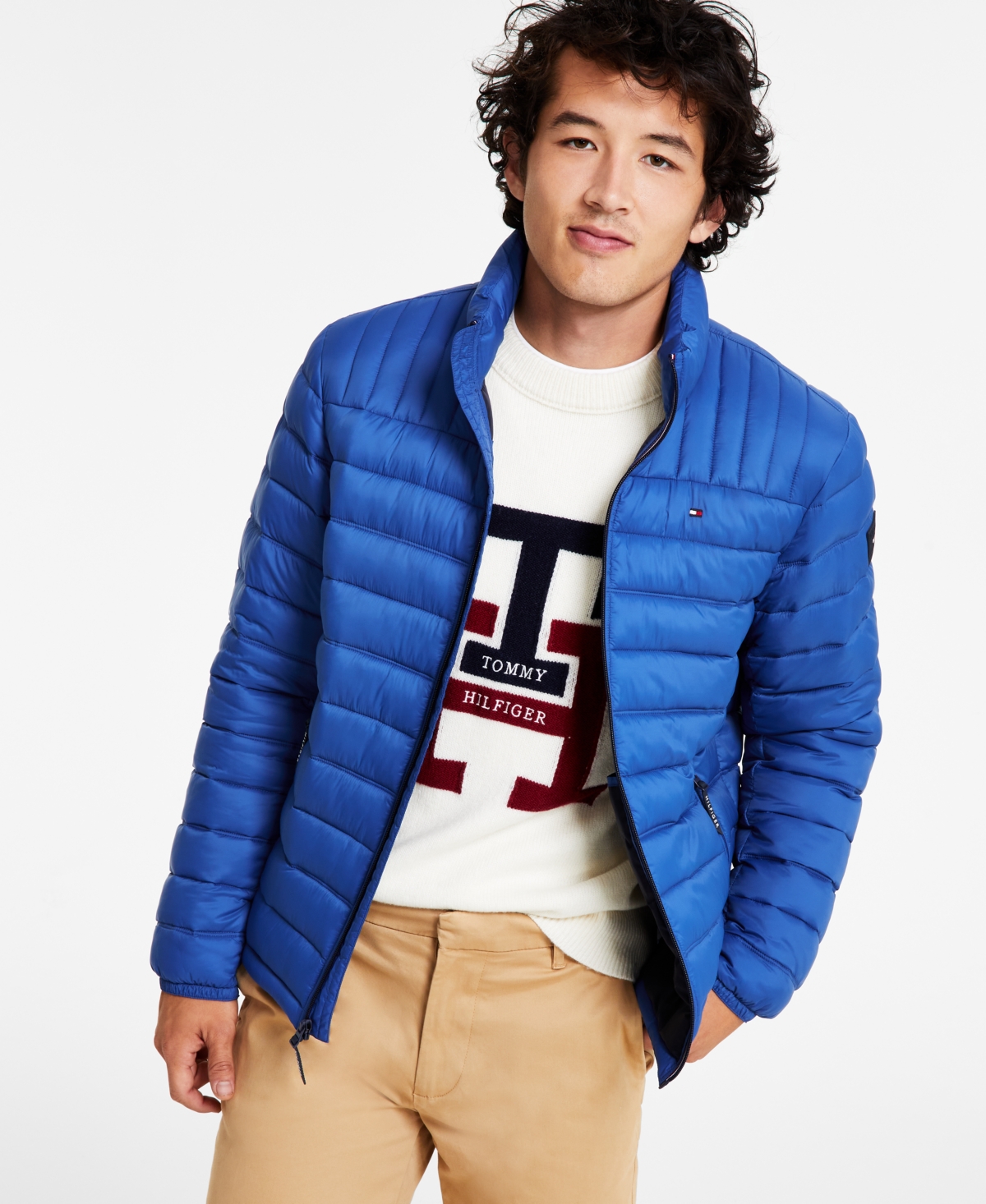 Click here for Tommy Hilfiger Mens Packable Quilted Puffer Jacket... prices