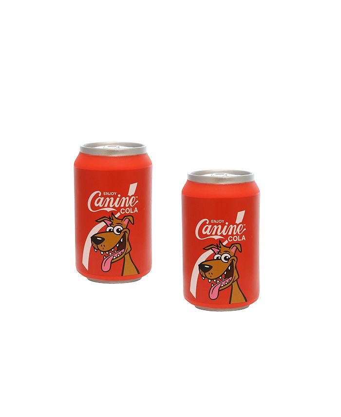 Silly Squeaker Soda Can Canine Cola, 2-Pack Dog Toys - Macy's