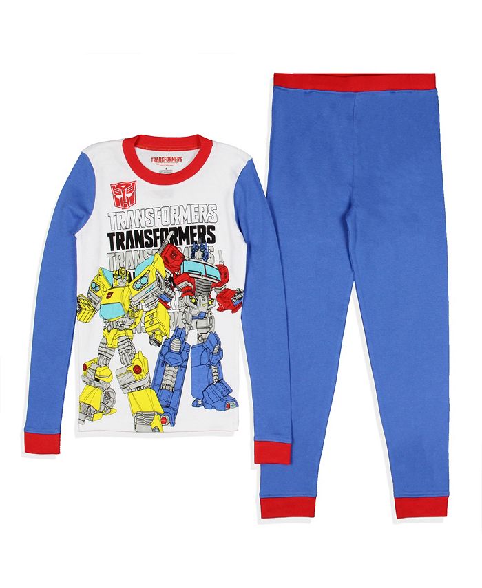 Transformers Boys Optimus Prime And Bumblebee Characters Logo Sleep ...
