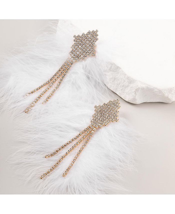 Aaliyah Feather Post Earring - Macy's