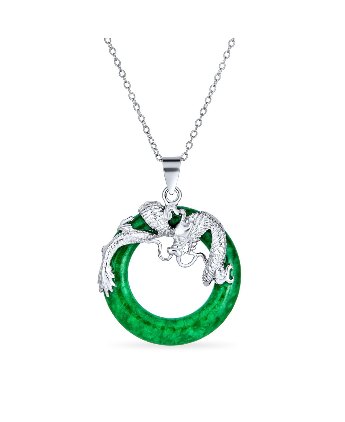 Click here for Bling Jewelry Asian Style Jade Dragon Pendant Neck... prices