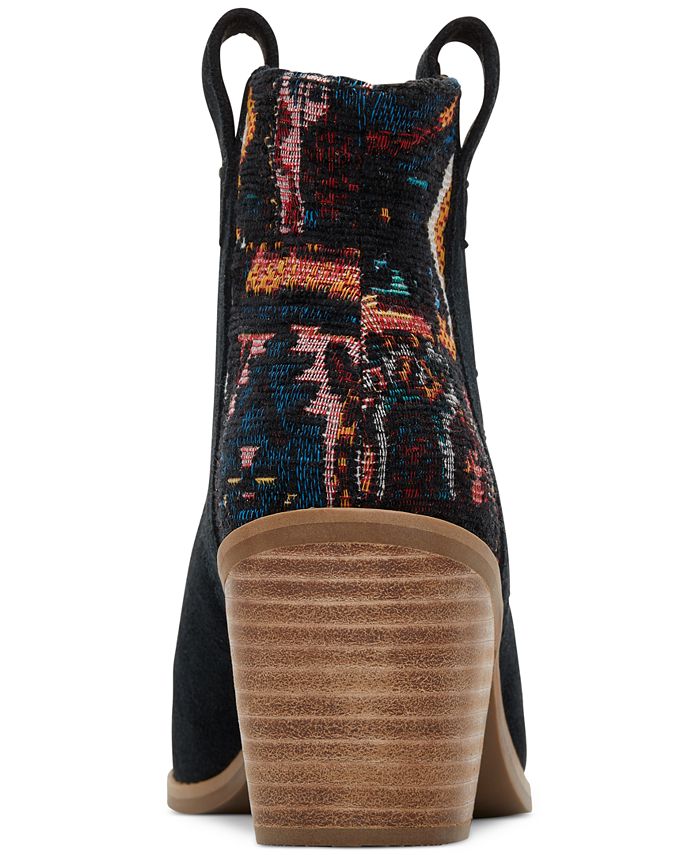 TOMS Women's Constance Pull On Western Booties - Macy's