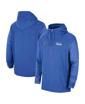 Men's Jordan Blue UCLA Bruins Player Half-Zip Jacket - Macy's