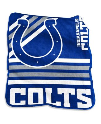 Indianapolis Colts 50'' x 60'' Plush Raschel Throw - Macy's