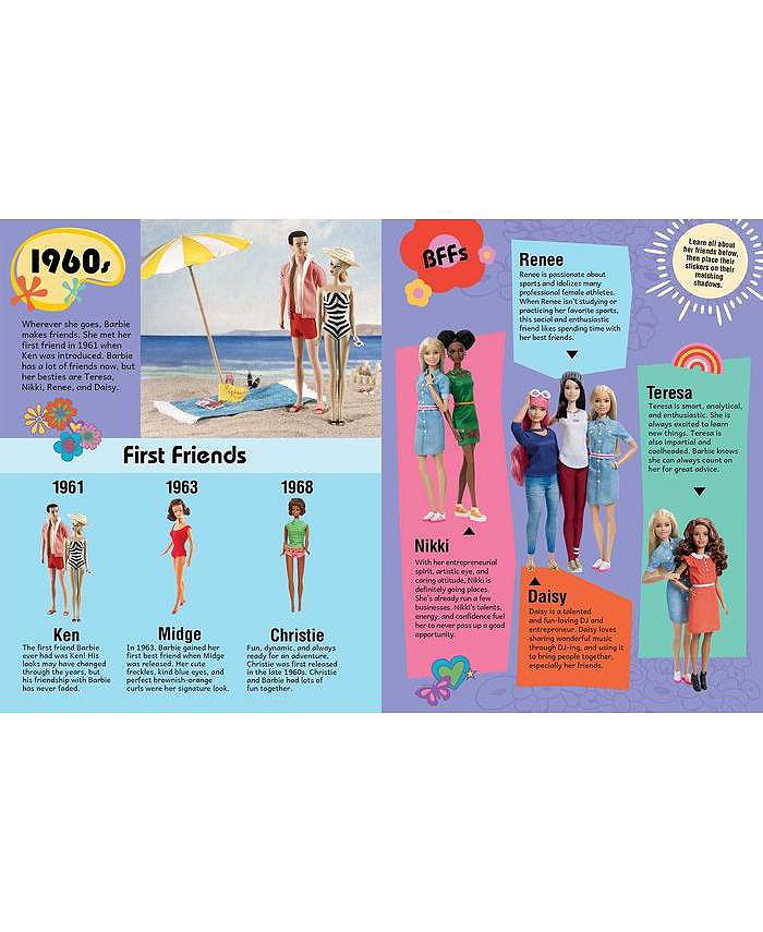 Barnes & Noble Barbie- Super Sticker Book- Through the Decades by ...