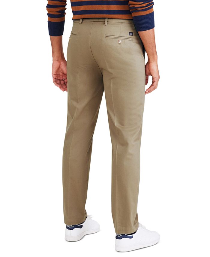 Dockers Men's Signature Straight Fit Iron Free Khaki Pants with Stain ...