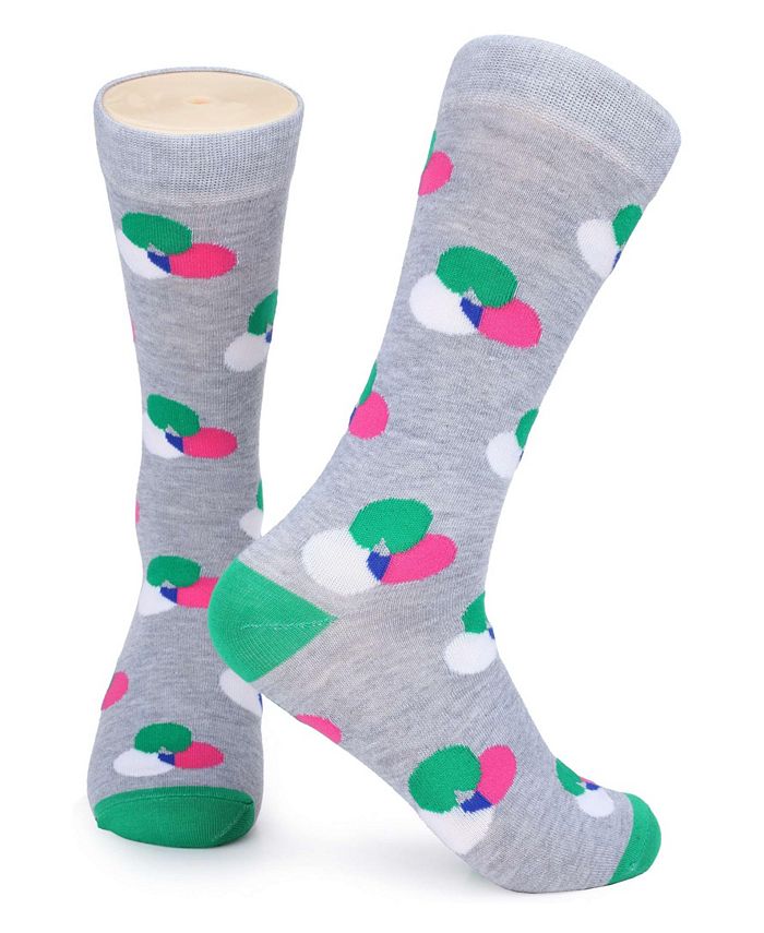 Gallery Seven Men's Fun Colorful Dress Socks 6 Pack - Macy's