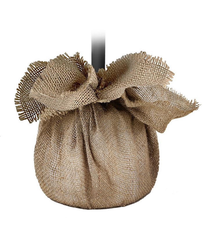 Puleo 4' Pre-Lit Artificial Tree in Burlap Sac - Macy's