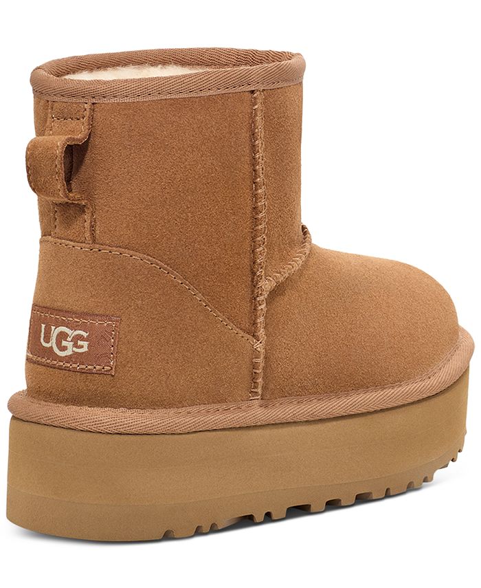 UGG® Kids Classic Mini Platform Booties - Macy's