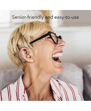 Dartwood Premium Hearing Aids for Seniors - Rechargeable Behind The Ear ...