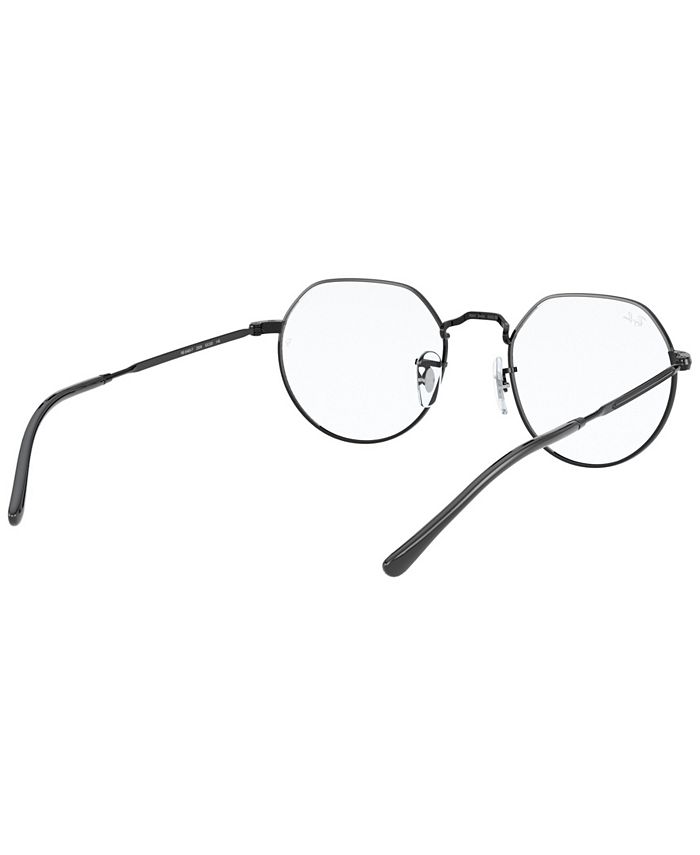 Ray-Ban Unisex Jack Optics Eyeglasses, RB6465F 53 - Macy's