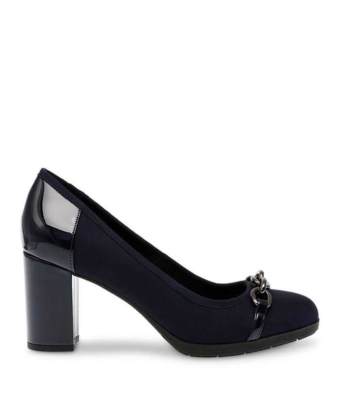 Anne Klein Women's Caitlyn Block Heel Pumps - Macy's