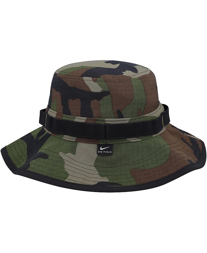 Nike Men's Camo West Virginia Mountaineers Boonie Performance Bucket ...