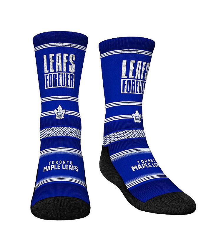 Rock 'Em Youth Boys and Girls Socks Toronto Maple Leafs Team Slogan ...