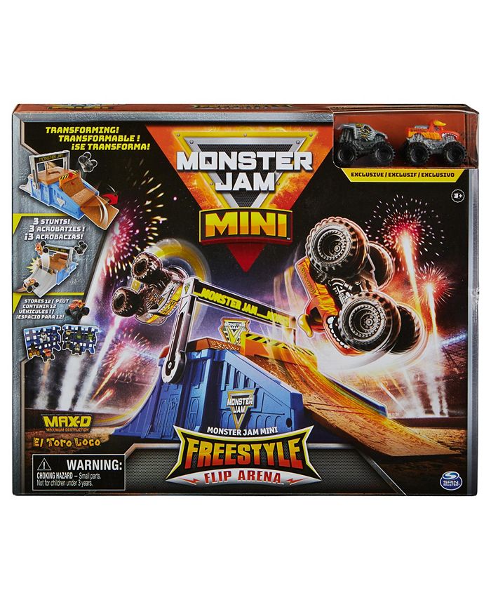 Monster Jam Freestyle Flip Playset - Macy's