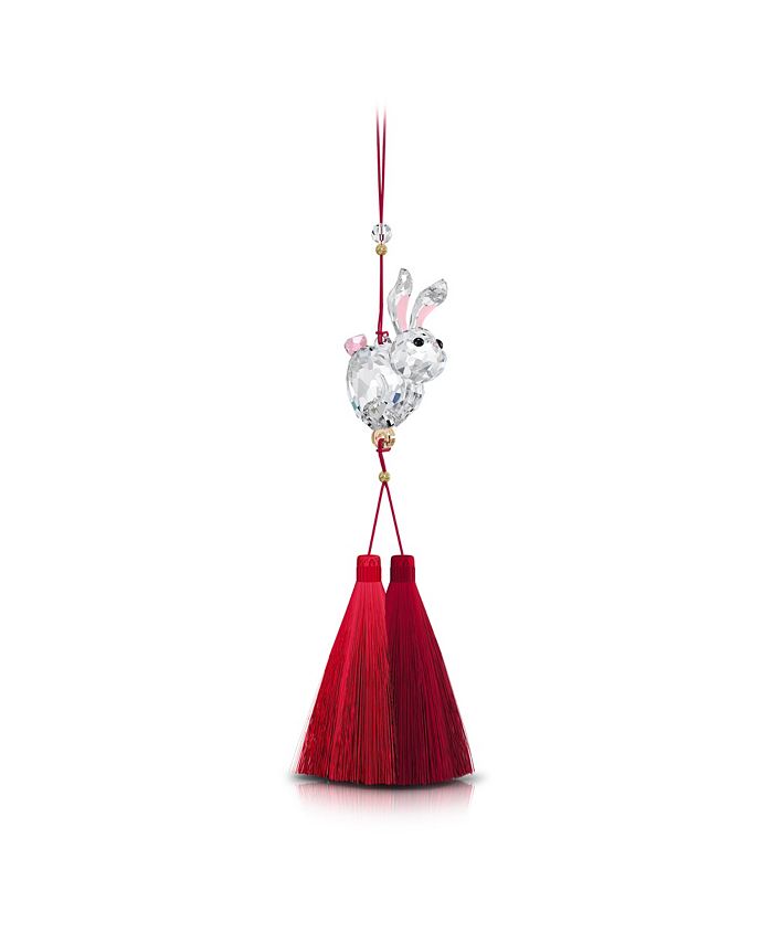 Swarovski Asian Symbols Rabbit Ornament - Macy's