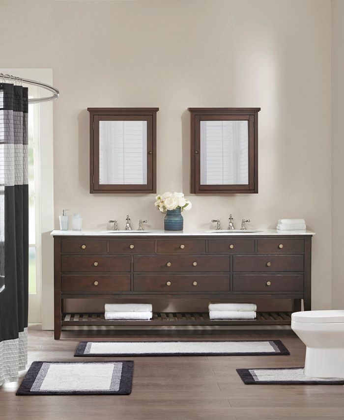 Madison Park Amherst Bath Rug, 27" x 45" - Macy's