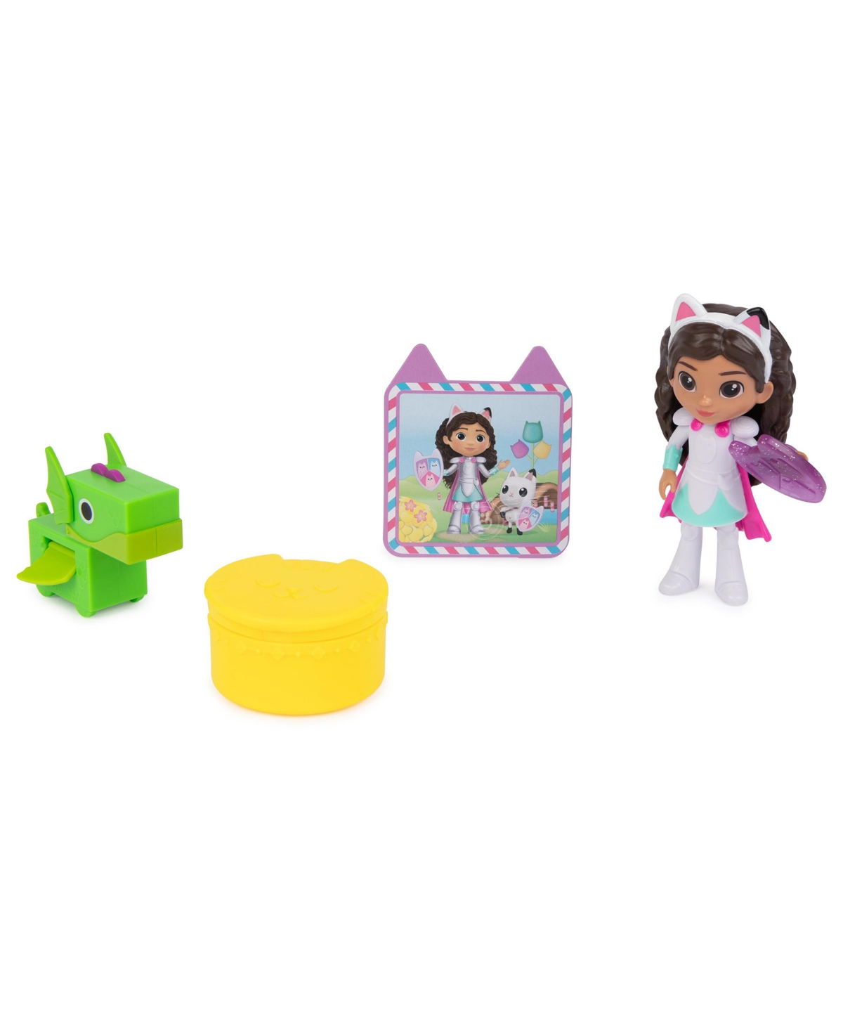 Gabby's Dollhouse Kids' Dreamworks, Knight Gabby Toy Figure Set With ...