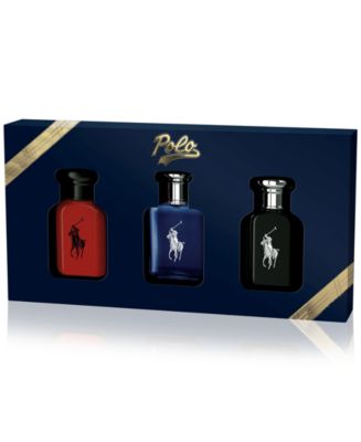 Ralph Lauren Men's 3-Pc. World Of Polo Eau de Toilette Gift Set - Macy's