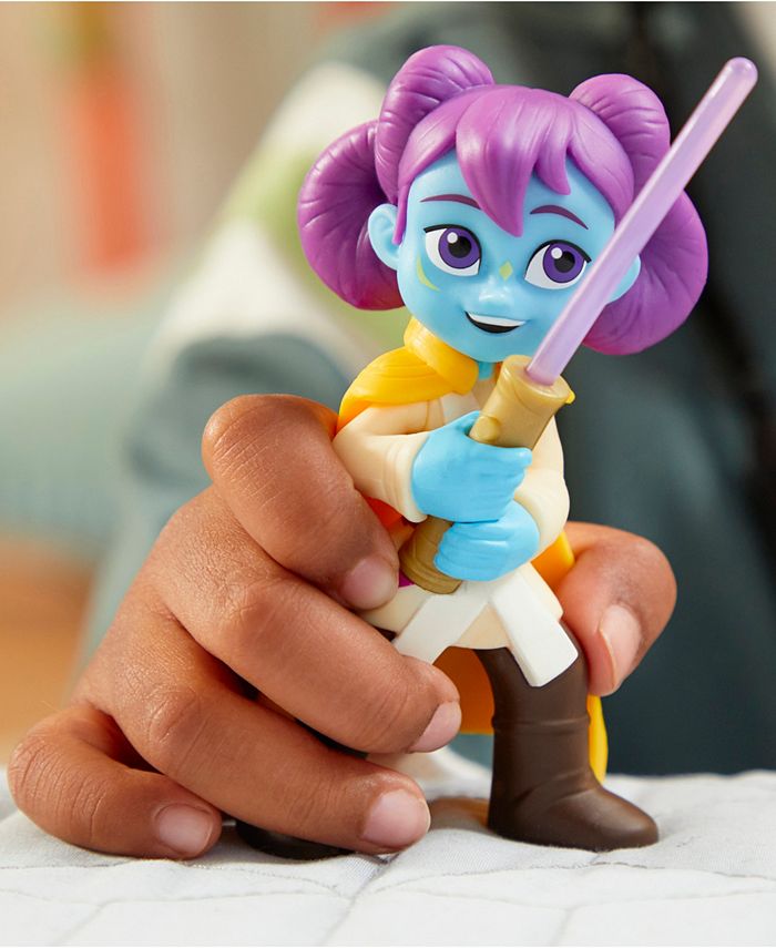 Young Jedi Adventures Star Wars Pop-up Lightsaber Duel Lys Solay and ...