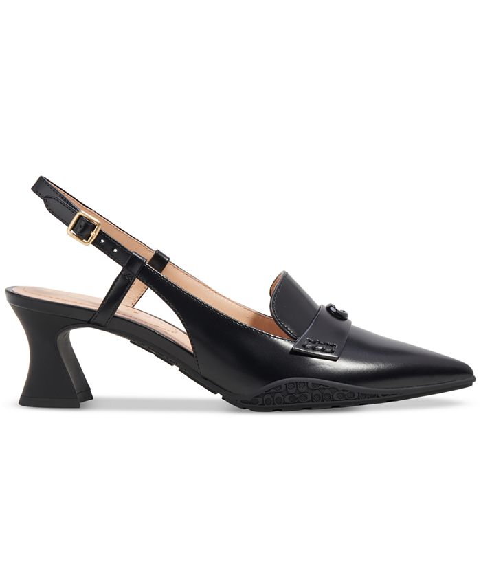 COACH Women's Nikola Slingback Kitten Heel Pumps - Macy's