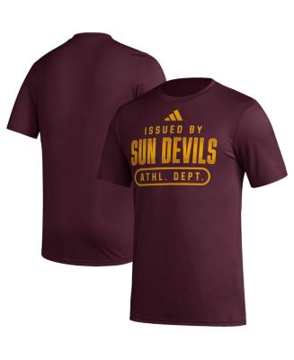 Men's adidas Maroon Arizona State Sun Devils Sideline AEROREADY Pregame ...