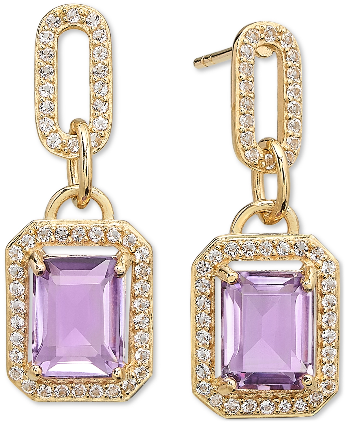 Click here for Amethyst (4-3/8 ct. t.w.) & White Topaz (1-1/6 ct.... prices