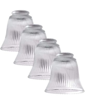 LIGHTACCENTS Ceiling Fan Light Covers - Shade Lamp Replacement Kit for ...