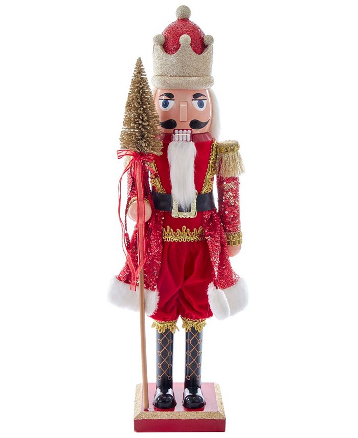Kurt Adler 24" Plastic King Nutcracker - Macy's