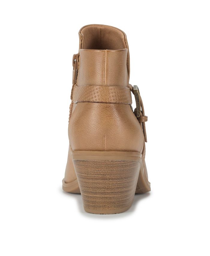 Baretraps Women's Santos Zipper Block Heel Booties - Macy's
