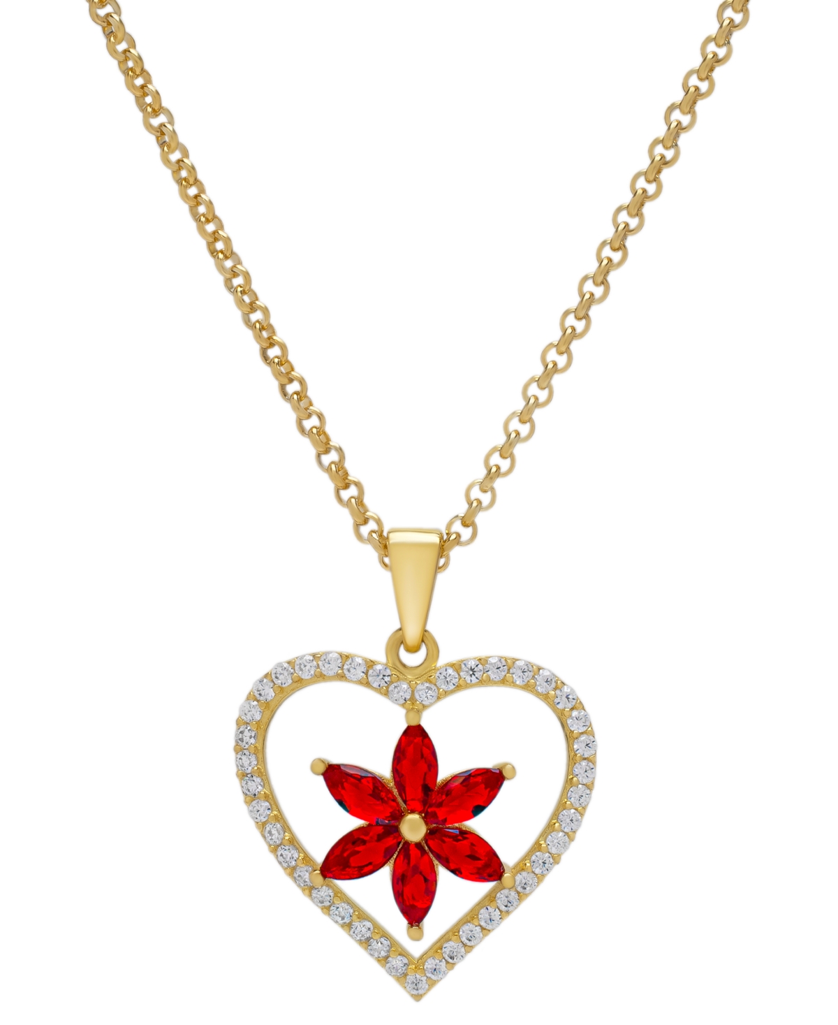Click here for Lab-Grown Ruby (1-1/5 ct. t.w.) & Lab-Grown White... prices