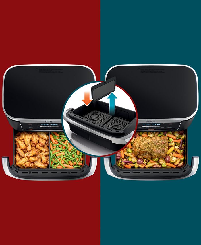 Ninja Foodi DualZone FlexBasket Air Fryer with 7-Quart MegaZone - DZ071 - Macy's