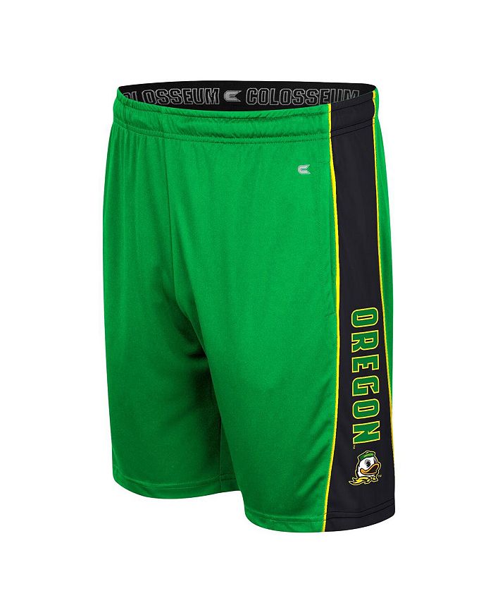 Colosseum Men's Green Oregon Ducks Panel Shorts - Macy's